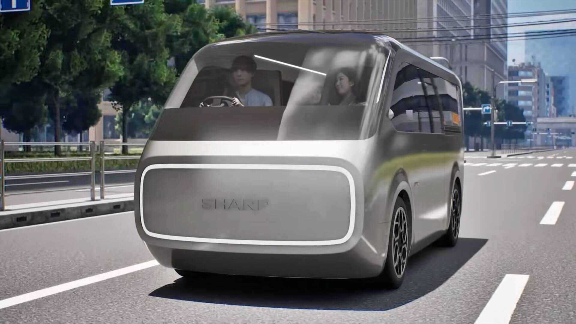 Sharp Unveils LDK+ "Extended Living Room" Minivan Concept Model ...